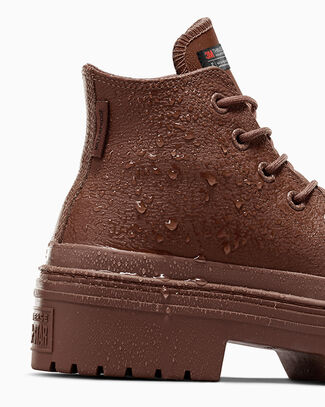 Chuck Taylor All Star Lugged Heel Waterproof Platform Women's High Top ...