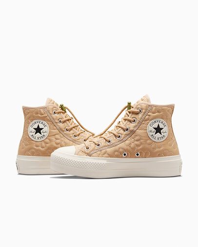 Chuck Taylor All Star Lift Platform Quilted Women's High Top Shoe ...