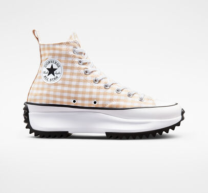 Run Star Hike Platform Gingham Unisex High Top Shoe. Converse.com