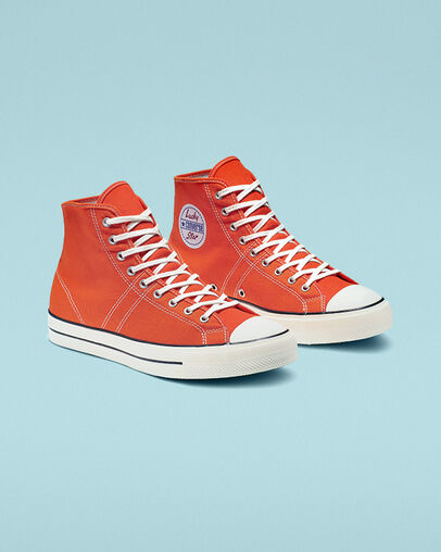 Orange Converse Shoes: Low & High Top. Converse
