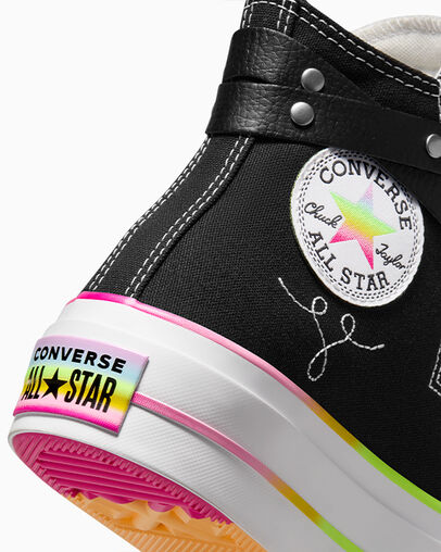 Black High Tops, Low Tops, and Platform Shoes. Converse.com