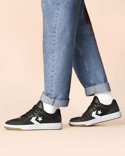 Men's Black Converse: Low & High Top. Converse