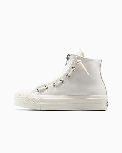 Chuck Taylor All Star Lift Platform Zipper Women's High Top Shoe ...