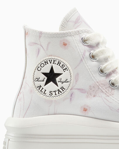 converse tie dye platform