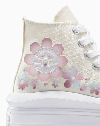Chuck Taylor All Star Gradient Flowers Women's High Top Shoe. Converse.com