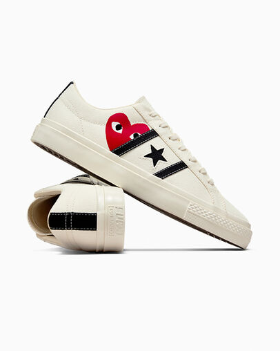 Converse x COMME des GARÇONS PLAY Collection. Converse.com