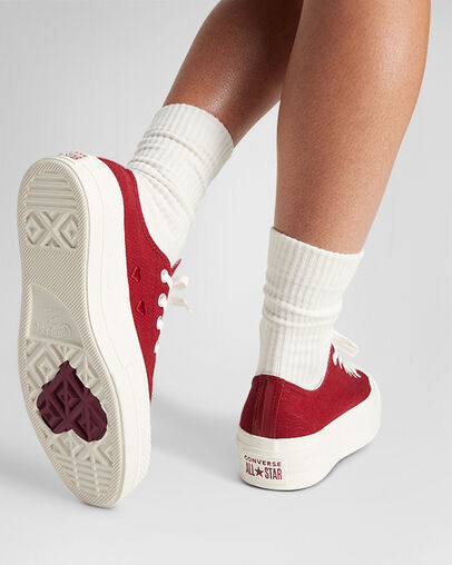 Red Shoes: High Top, Low Top & Platform Sneakers. Converse.com