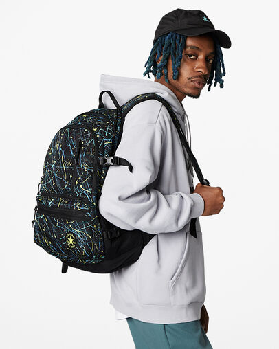 Patterned Straight Edge Backpack Unisex Backpack. Converse.com