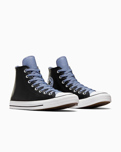 Chuck Taylor All Star Leather Unisex High Top Shoe. Converse.com