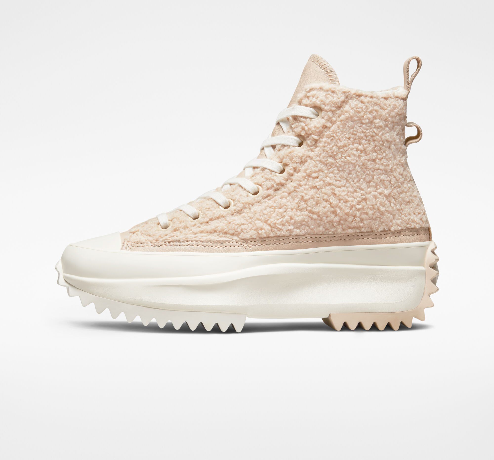 Run Star Hike Platform Sherpa Unisex High Top Shoe. Converse.com