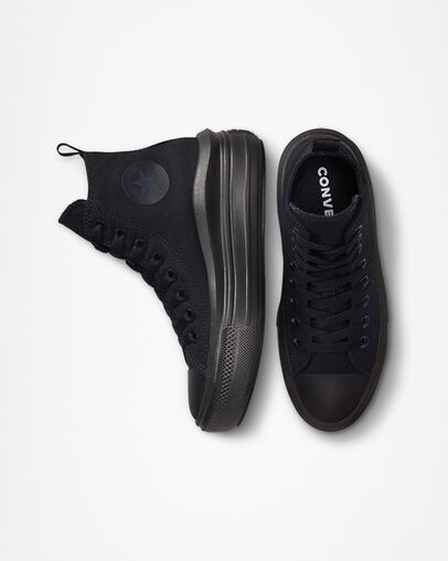 Chuck Taylor All Star Move Platform Big Kids High Top Shoe. Converse.com