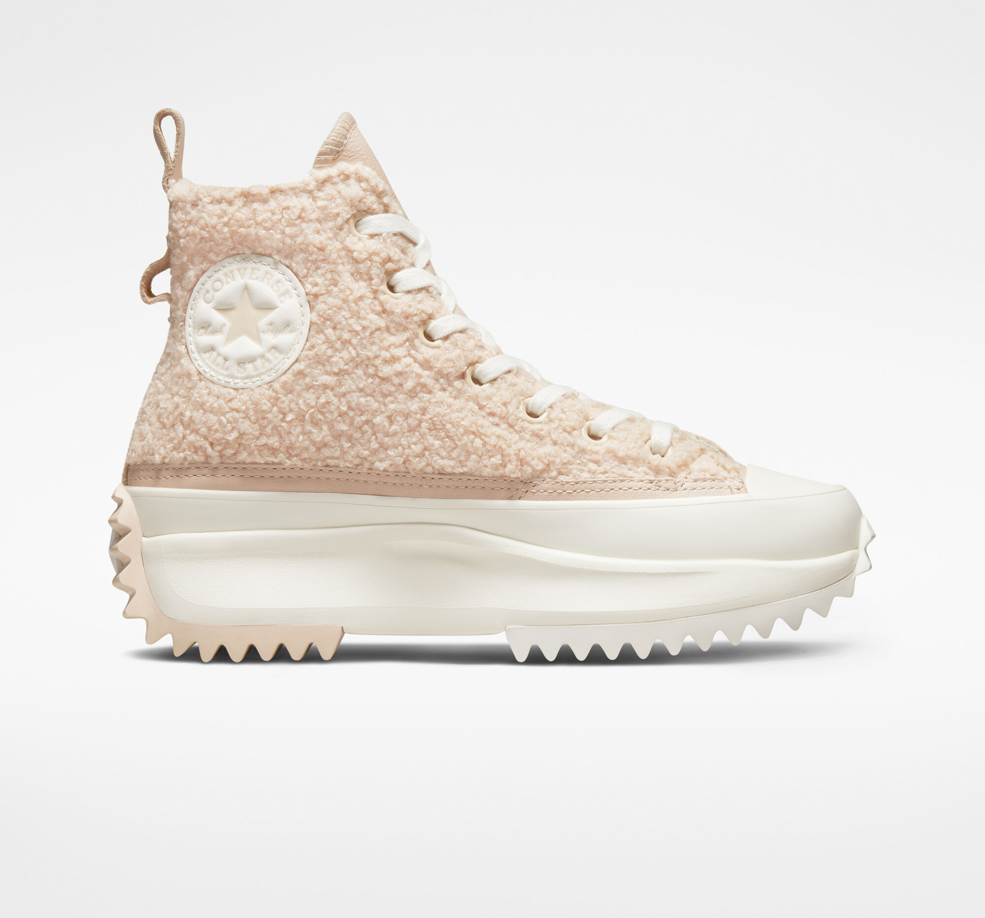 Run Star Hike Platform Sherpa Unisex High Top Shoe. Converse.com