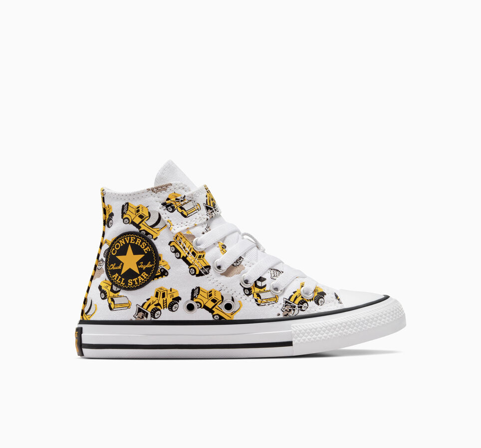 Chuck Taylor All Star Construction Truck Easy-On Little Kids High Top ...