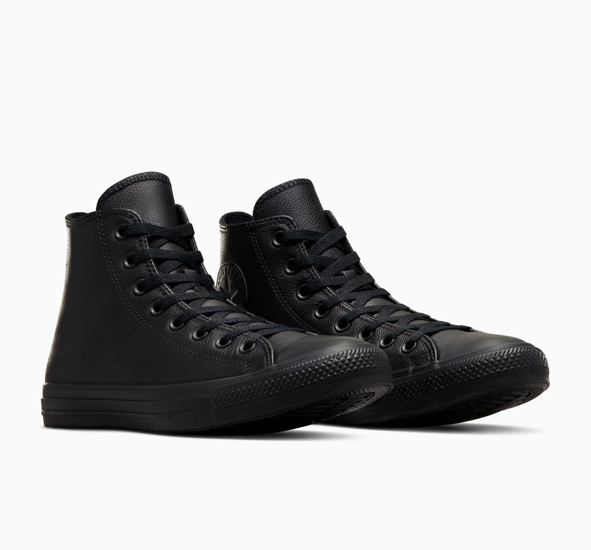Chuck Taylor All Star Leather Unisex High Top Shoe. Converse.com