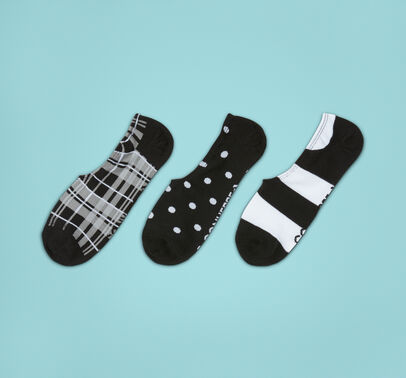 3-Pack Pattern Mix Made For Chucks Socks
