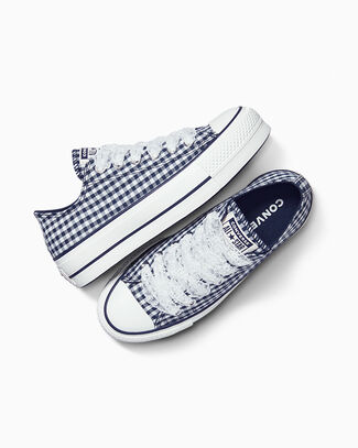 Chuck Taylor All Star Lift Platform Gingham Women's High Top Shoe ...