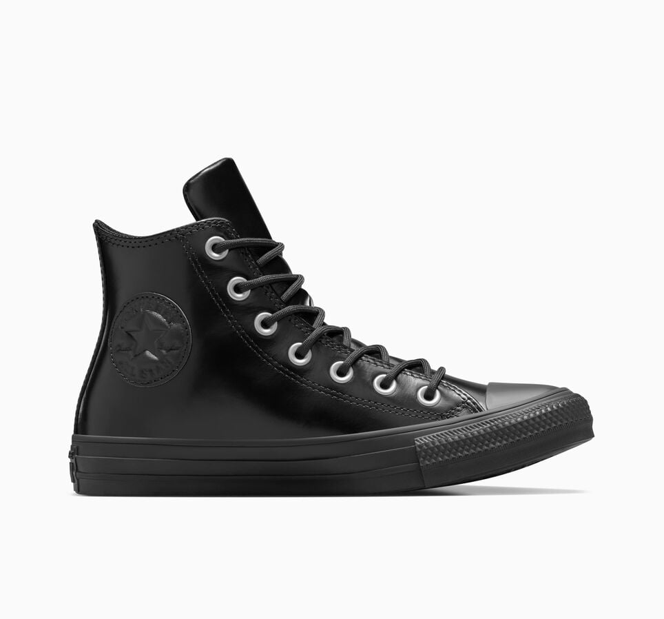 Chuck Taylor All Star Leather Women's High Top Shoe. Converse.com