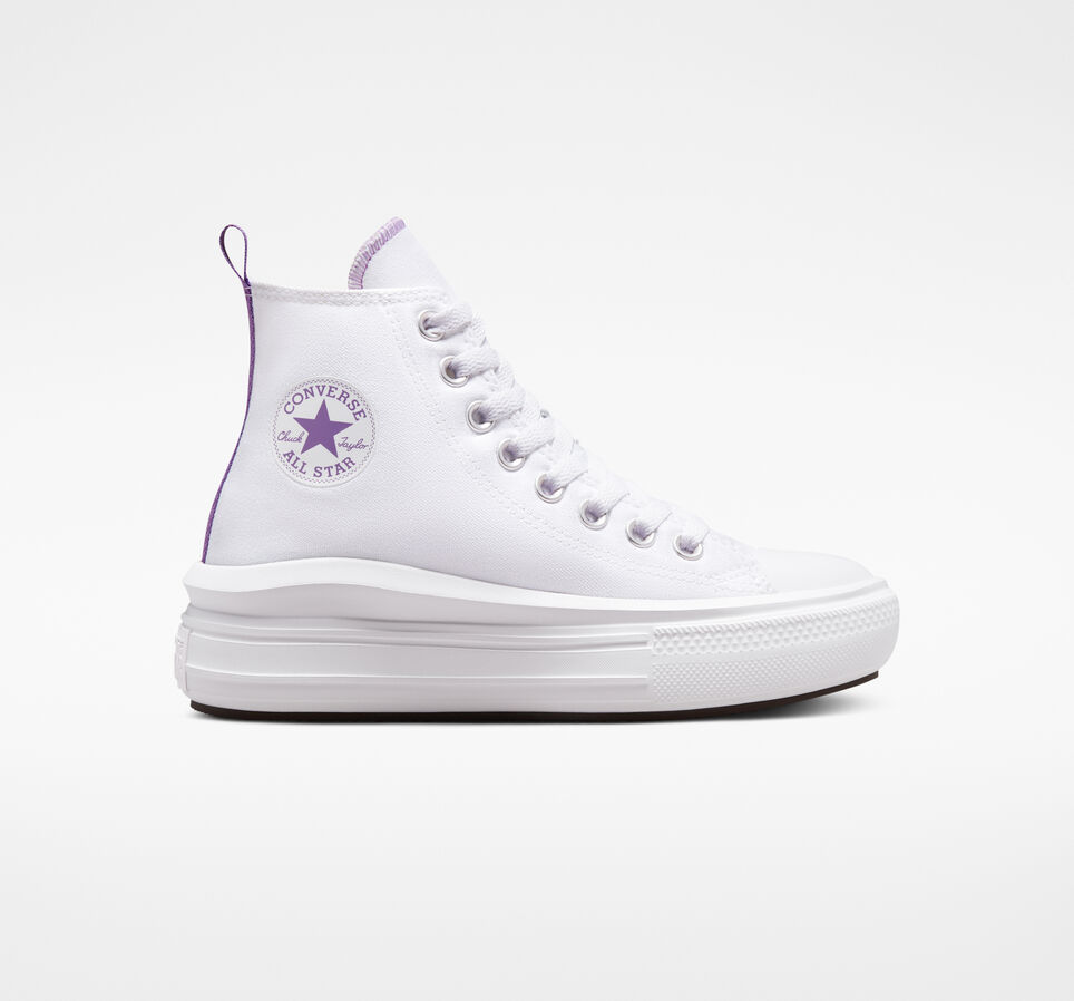 Chuck Taylor All Star Move Platform Canvas Big Kids High Top Shoe ...
