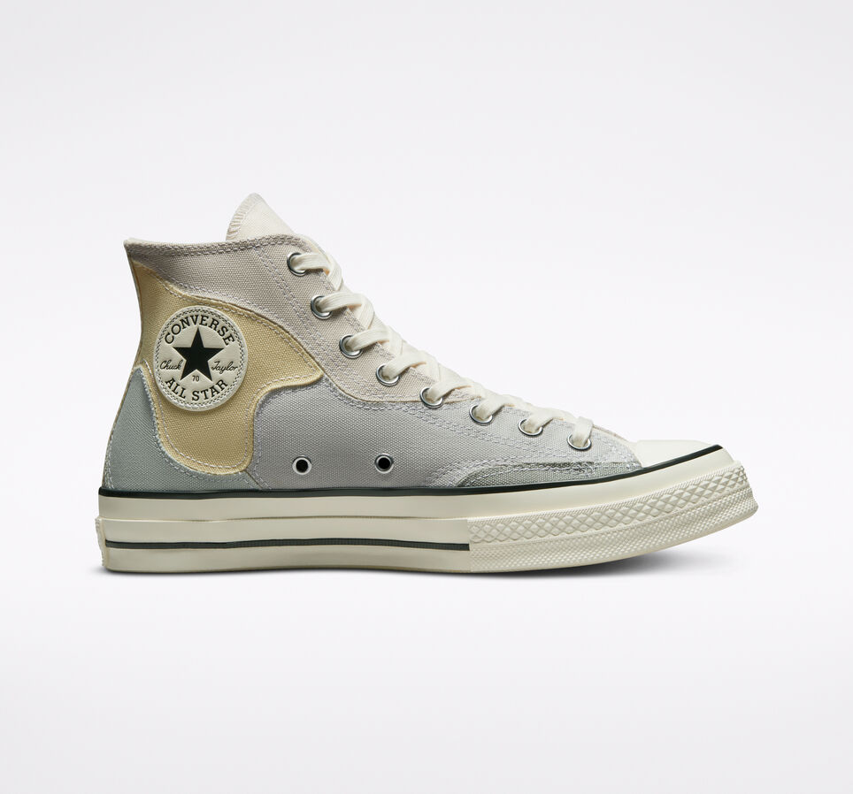 Chuck 70 Crafted Patchwork Unisex High Top Shoe. Converse.com
