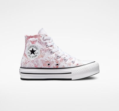 Chuck Taylor All Star EVA Lift Platform Butterfly Shine