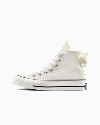Chuck Taylor All Star Lift Platform Bows Women's High Top Shoe ...