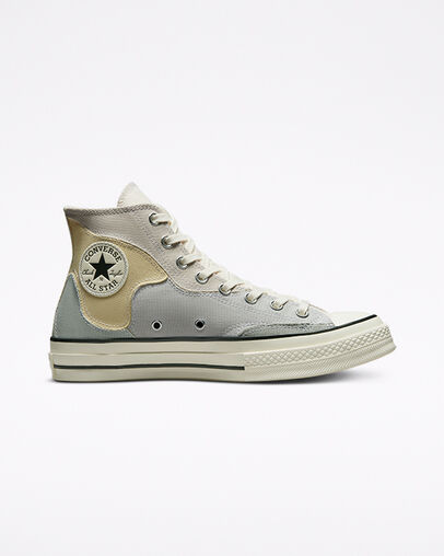 Chuck 70 Crafted Patchwork Unisex High Top Shoe. Converse.com