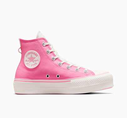 Chuck Taylor All Star Lift Platform Retro Varsity Women's High Top Shoe ...