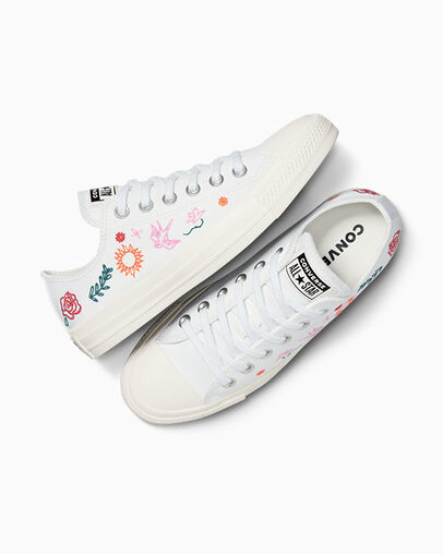 Embroidered Shoes & Apparel. Converse.com