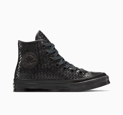 Chuck 70 Woven Leather Unisex High Top Shoe. Converse.com