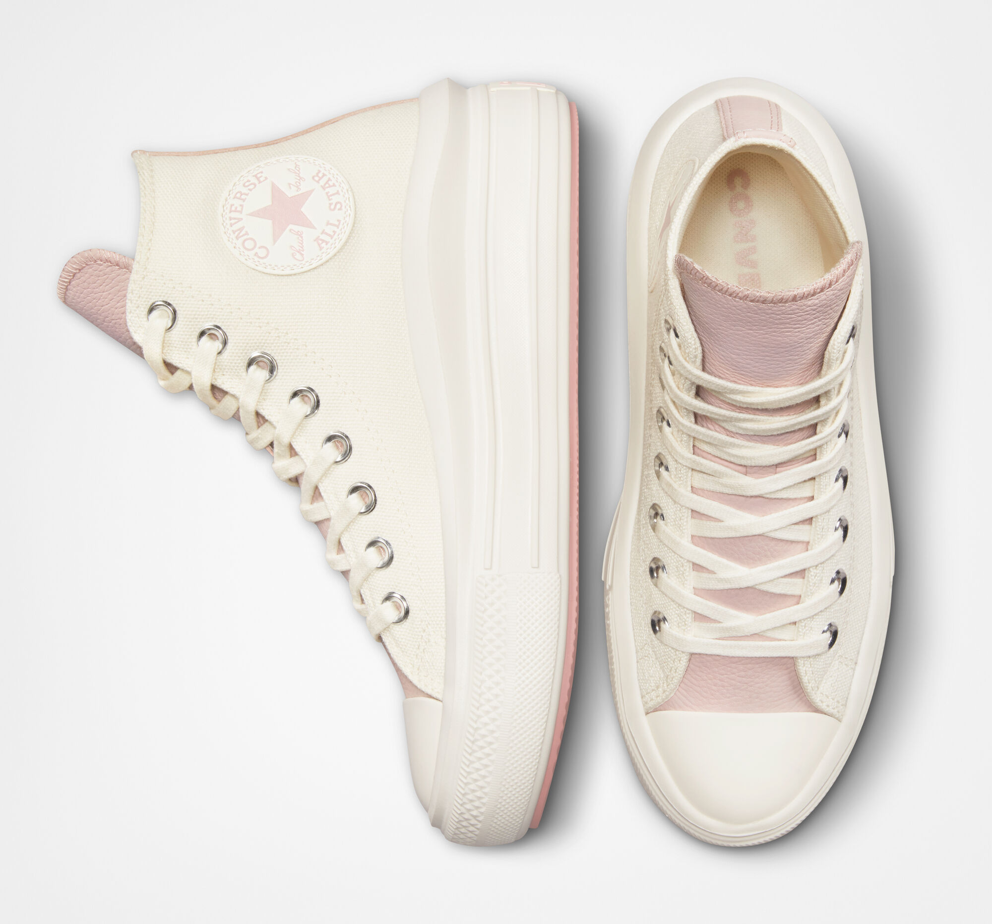 Chuck Taylor All Star Move Platform Tonal Materials Women's High Top ...
