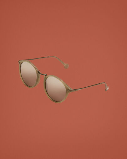 Classic Round Mirrored Sunglasses