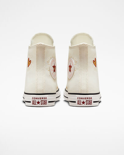 Chuck Taylor All Star Hearts Women's High Top Shoe. Converse.com