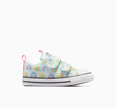Chuck Taylor All Star Rave Easy-On Rainbows Baby & Toddler Low Top Shoe ...