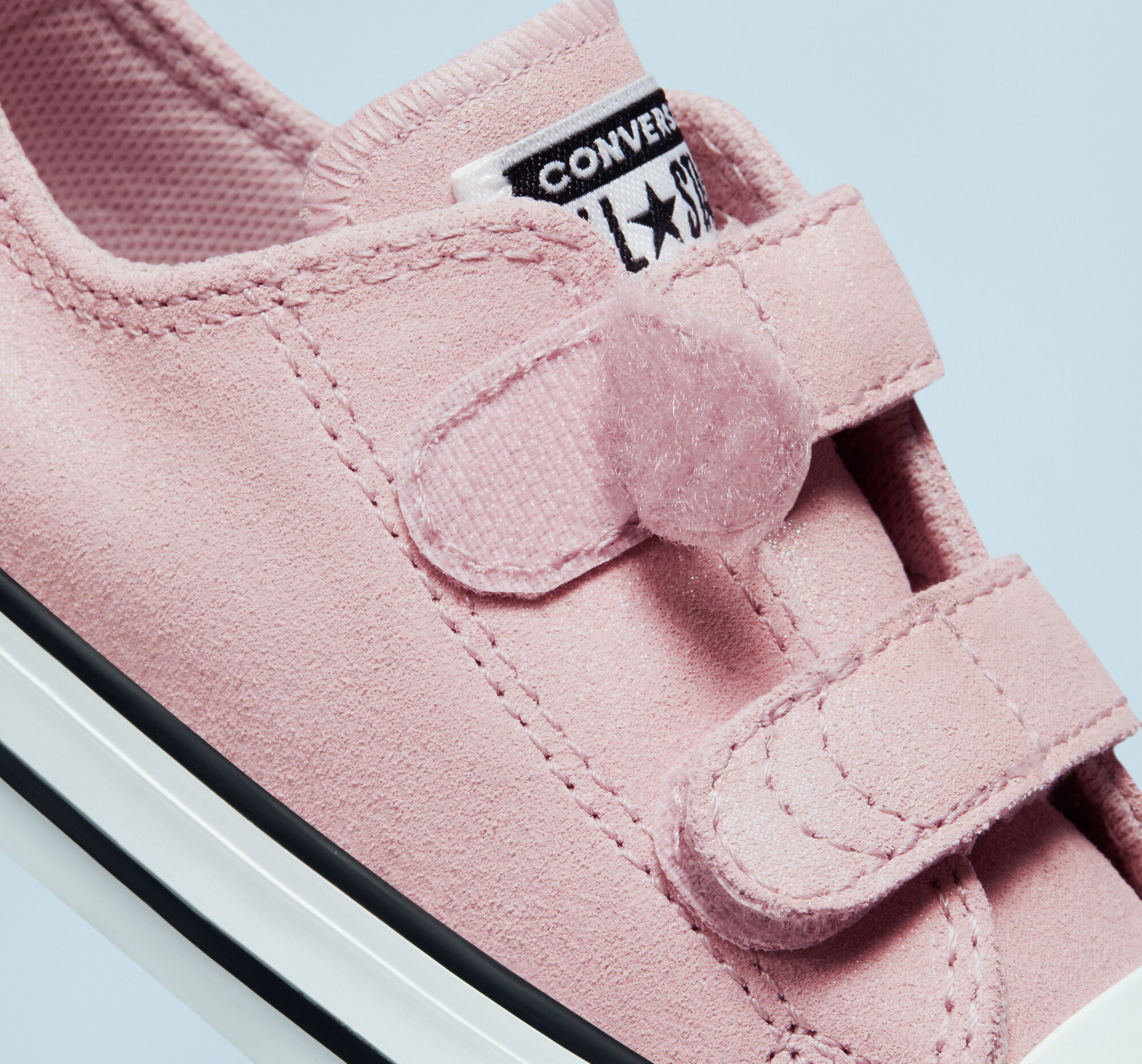 Chuck Taylor All Star Easy-On Iridescent Leather Toddler Low-Top Shoe ...