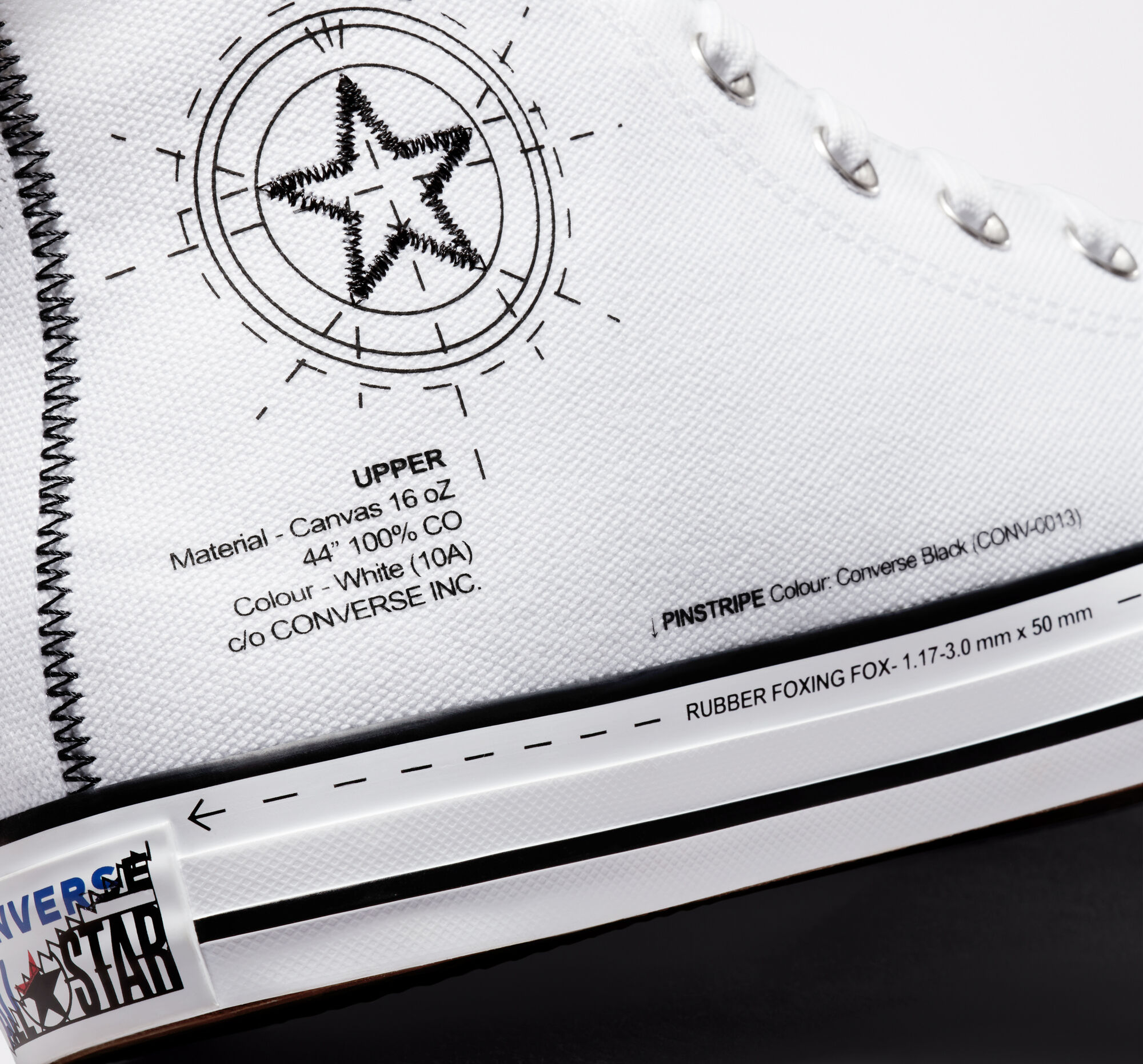 Chuck Taylor All Star Blueprint Unisex High-Top Shoe. Converse.com