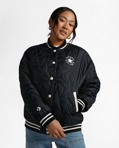 Padded Baseball Jacket Women's