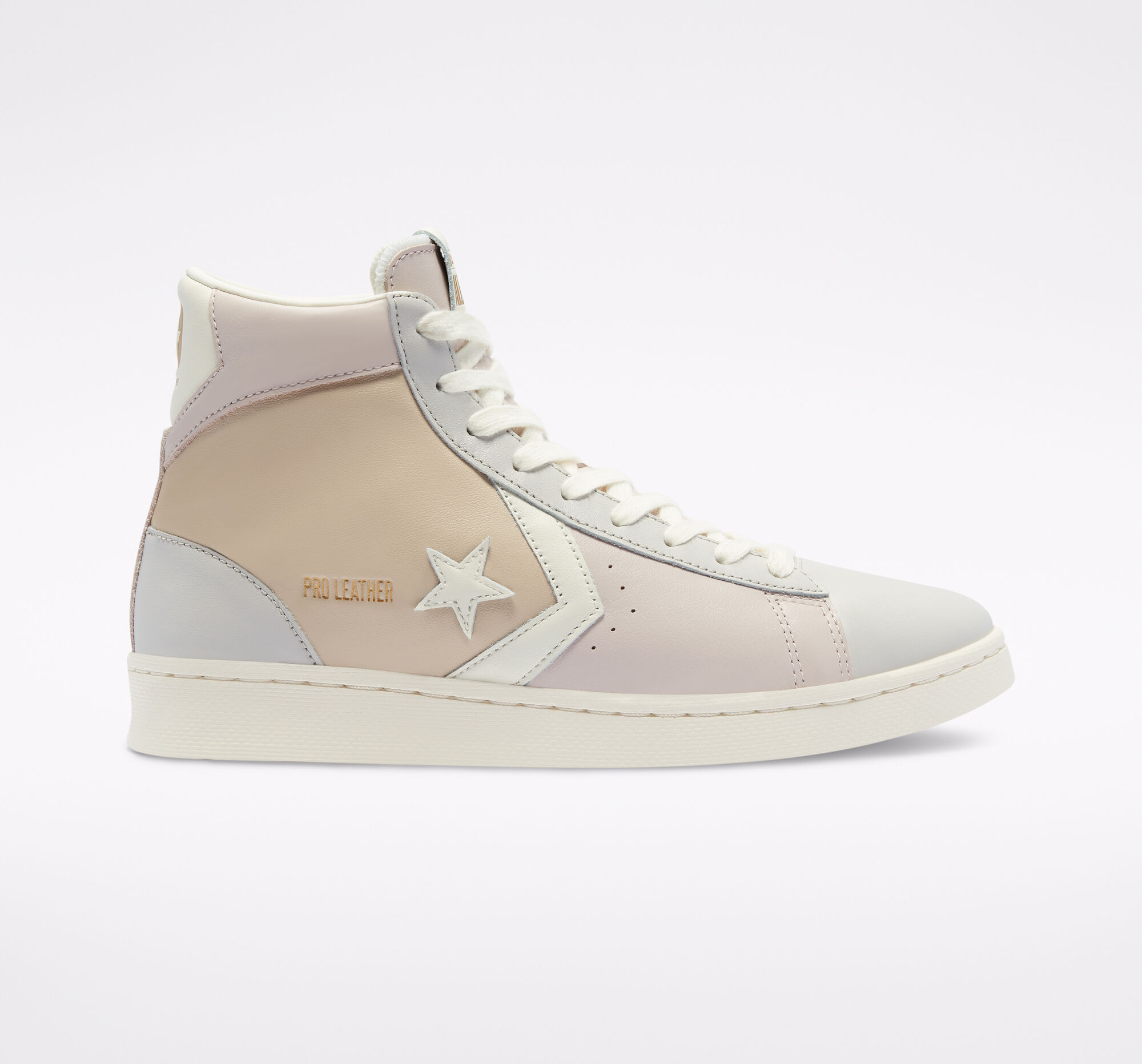 Pro Leather Neutral Tones Unisex High-Top Shoe. Converse.com