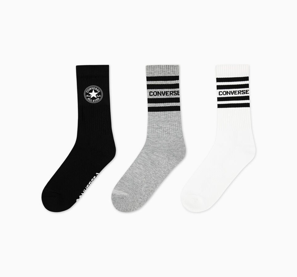 3-Pack Chuck Patch Crew Socks