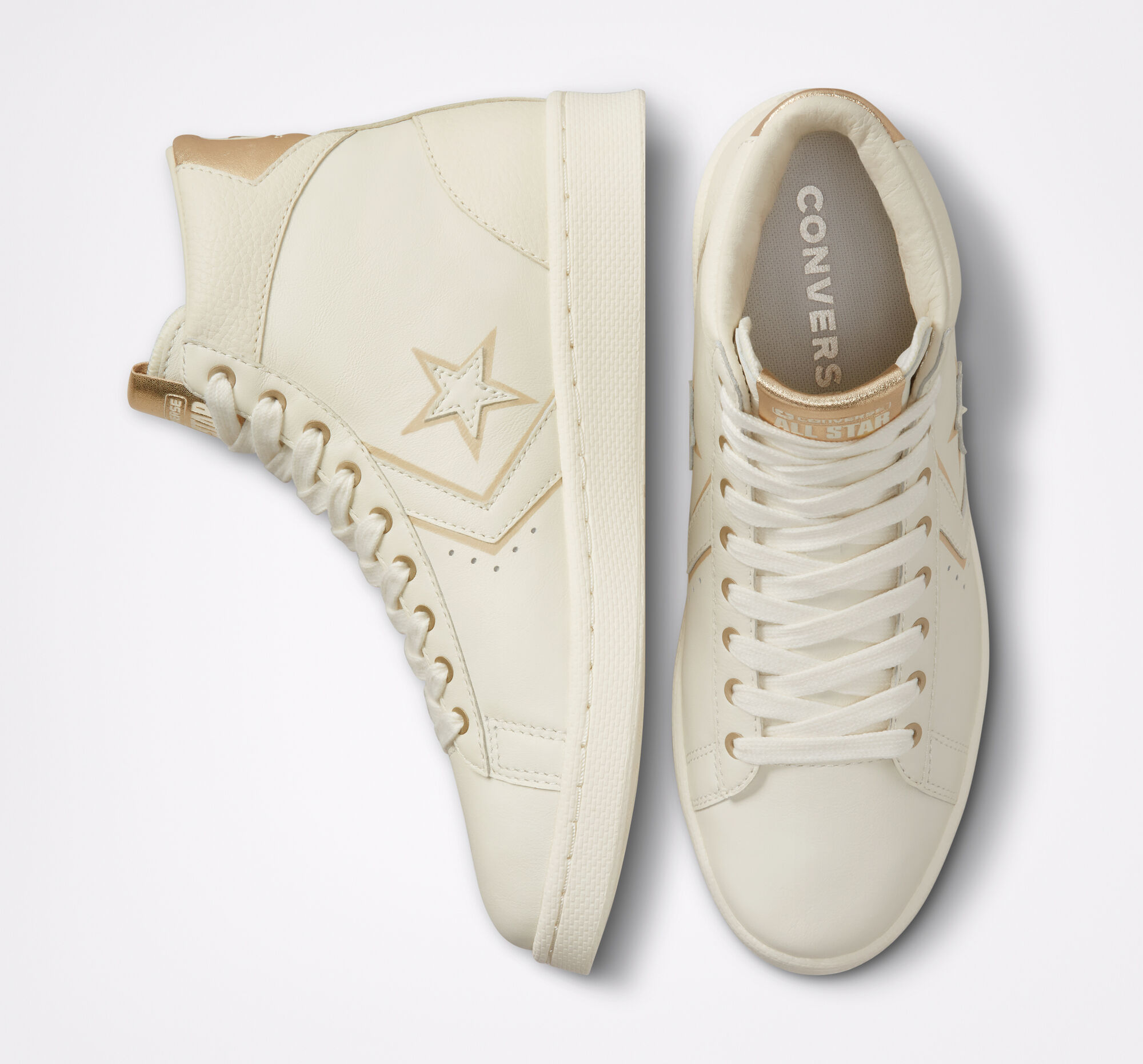 Pro Leather Metallic Shimmer Unisex High-Top Shoe. Converse.com