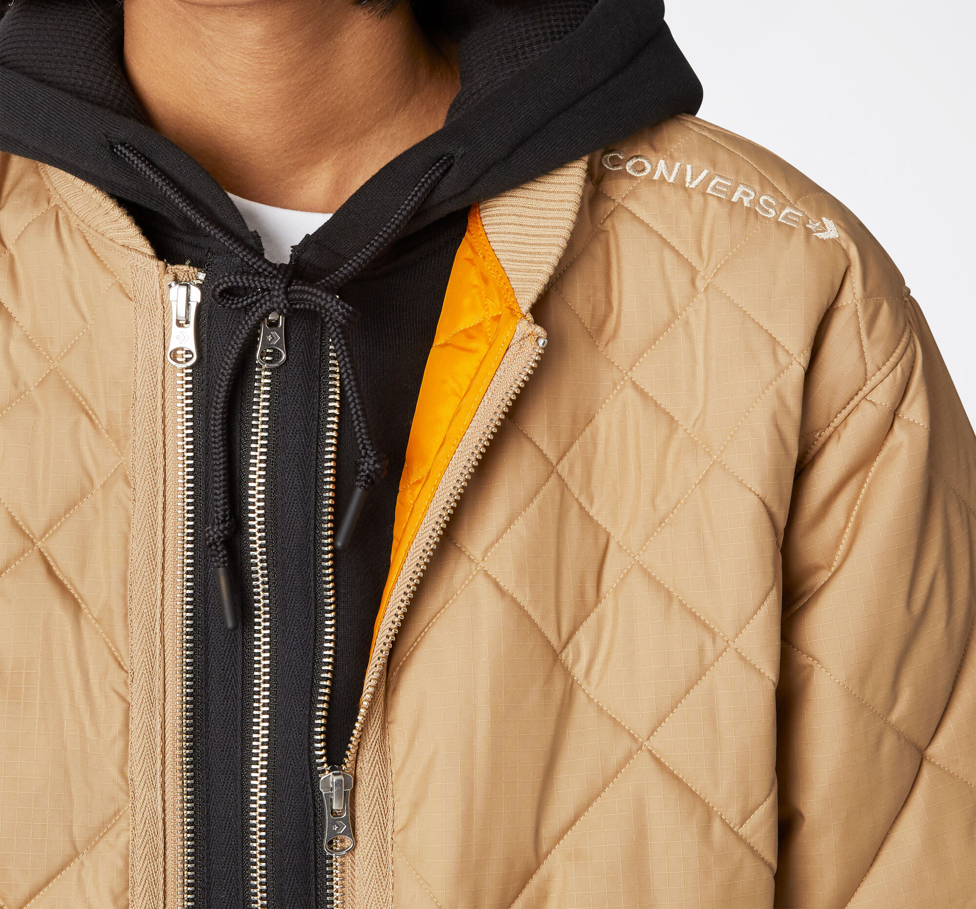 Utility Fleece Full-Zip Hoodie Men's Hoodie. Converse.com