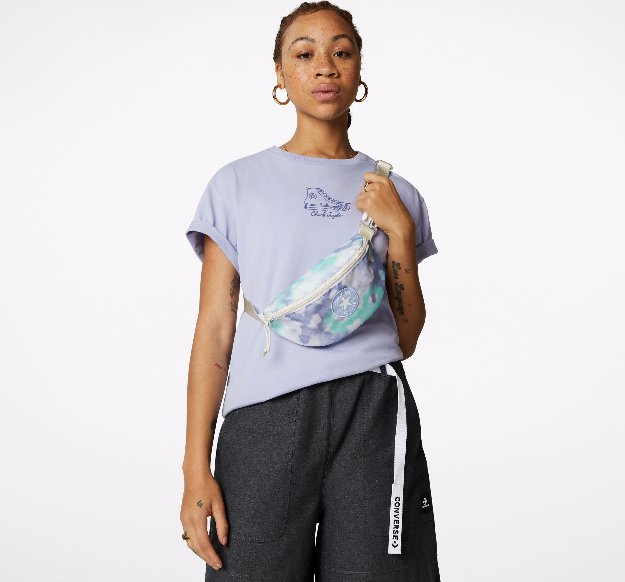 Lightweight Hands-Free Sling Pack Unisex Bag. Converse.com