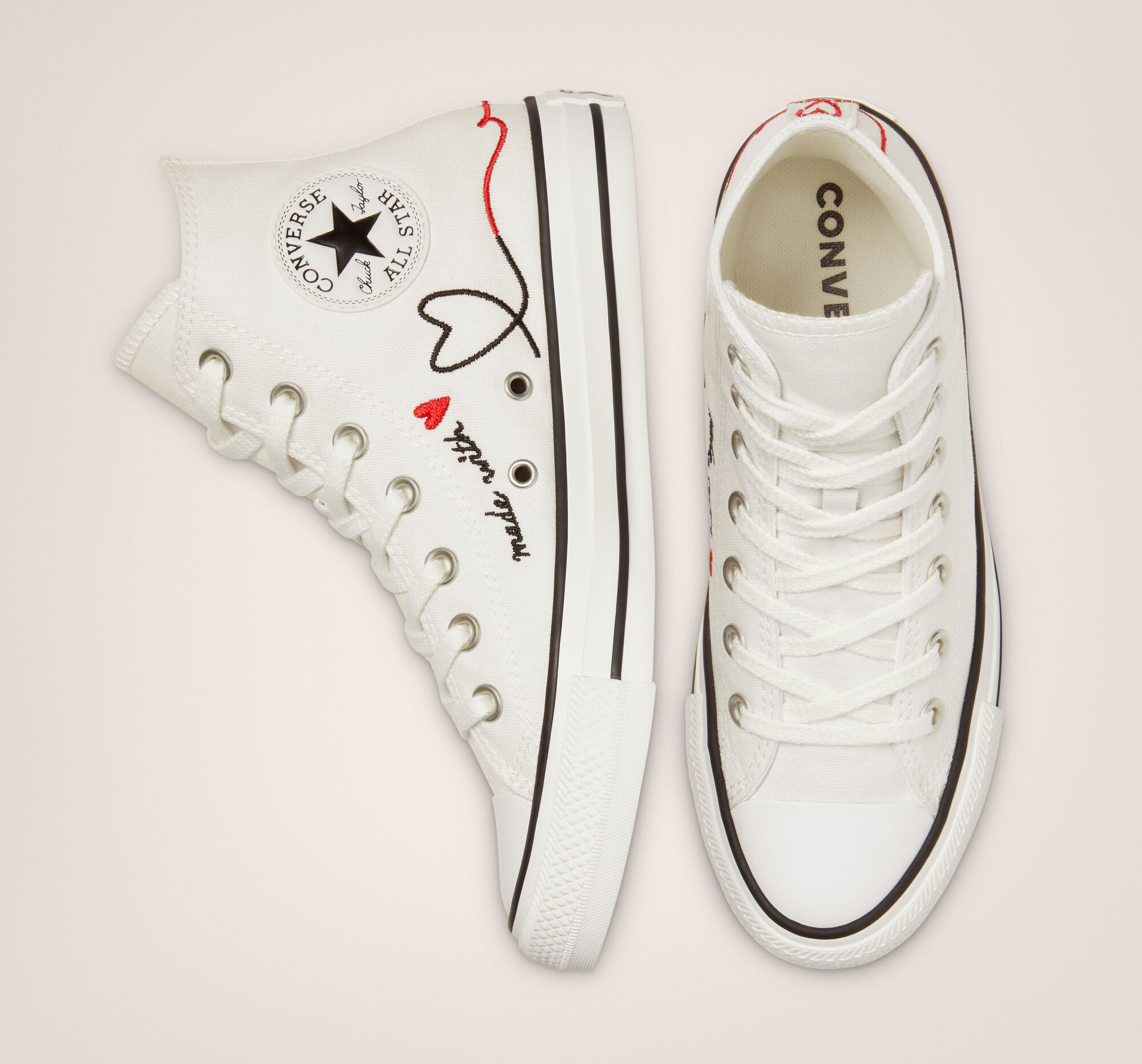 Chuck Taylor All Star Made With Love Unisex High-Top Shoe