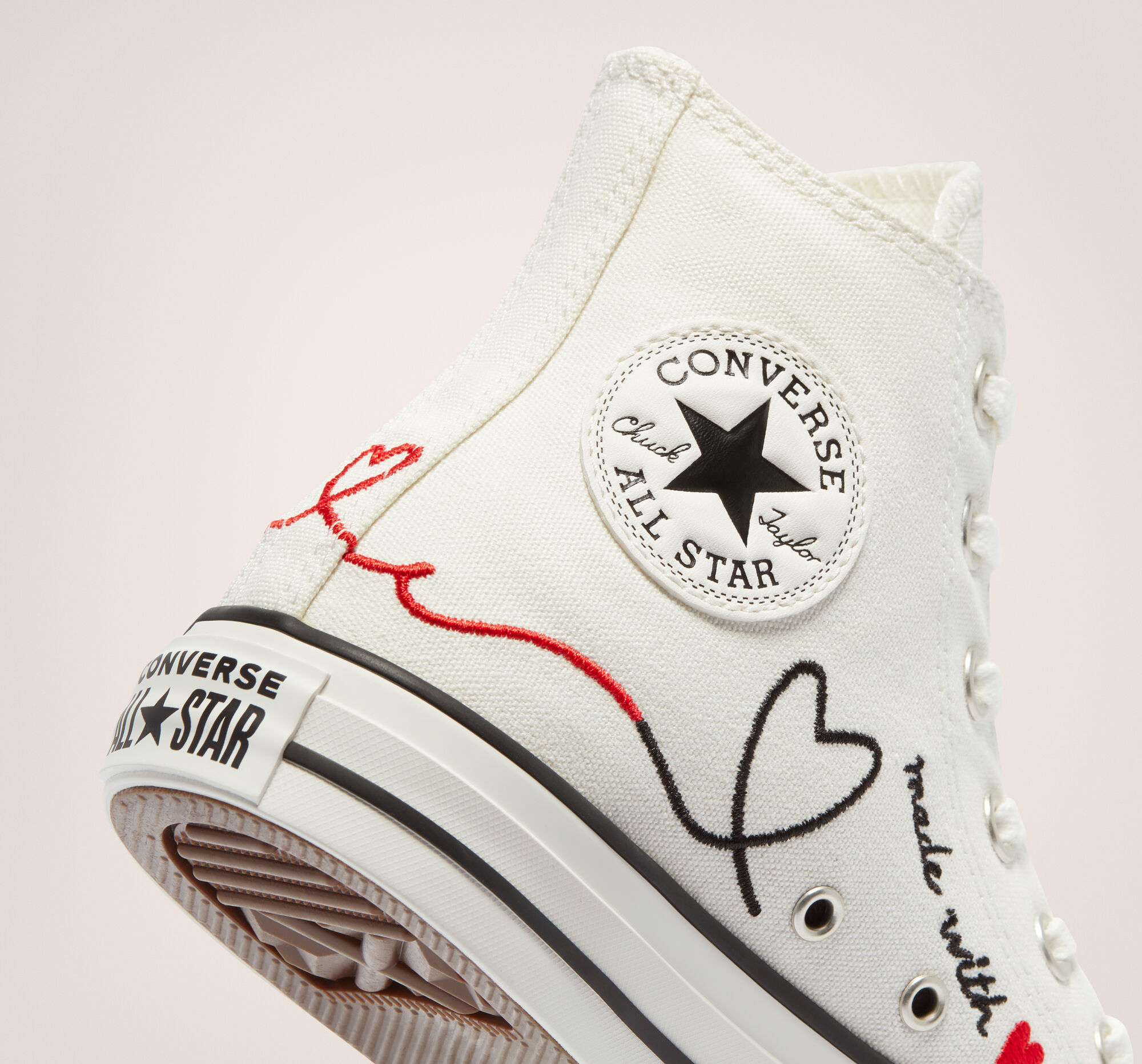 Chuck Taylor All Star Made With Love Unisex High-Top Shoe. Converse.com