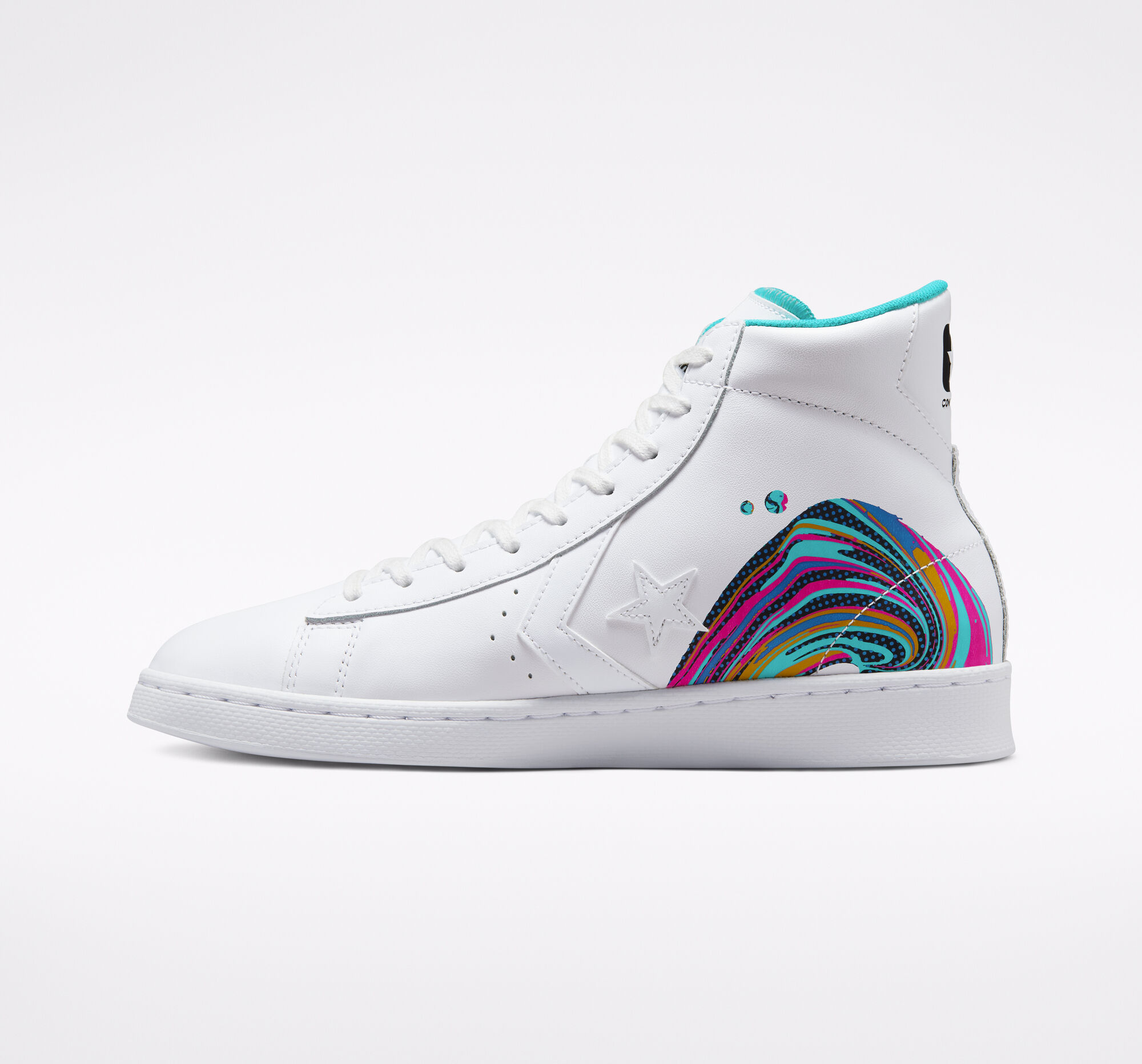 Pro Leather '90s Marbled Unisex High-Top Shoe