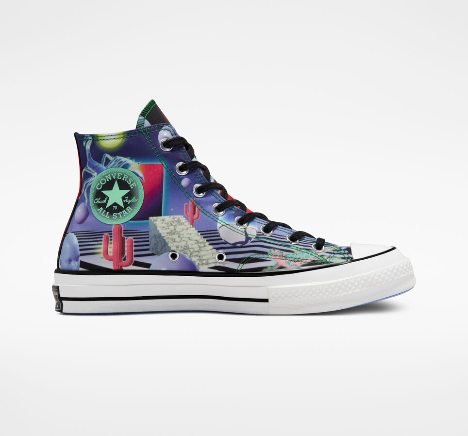 Converse Chuck 70 Outdoor Rave "Psychedelic" Prism Green/ Royal Pulse