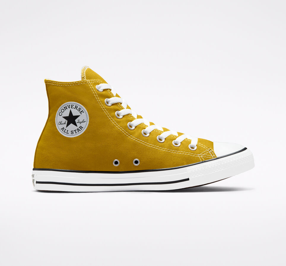CONVERSE Chuck Taylor All Star Summer Utility High Top Shoes MUSTARD ...