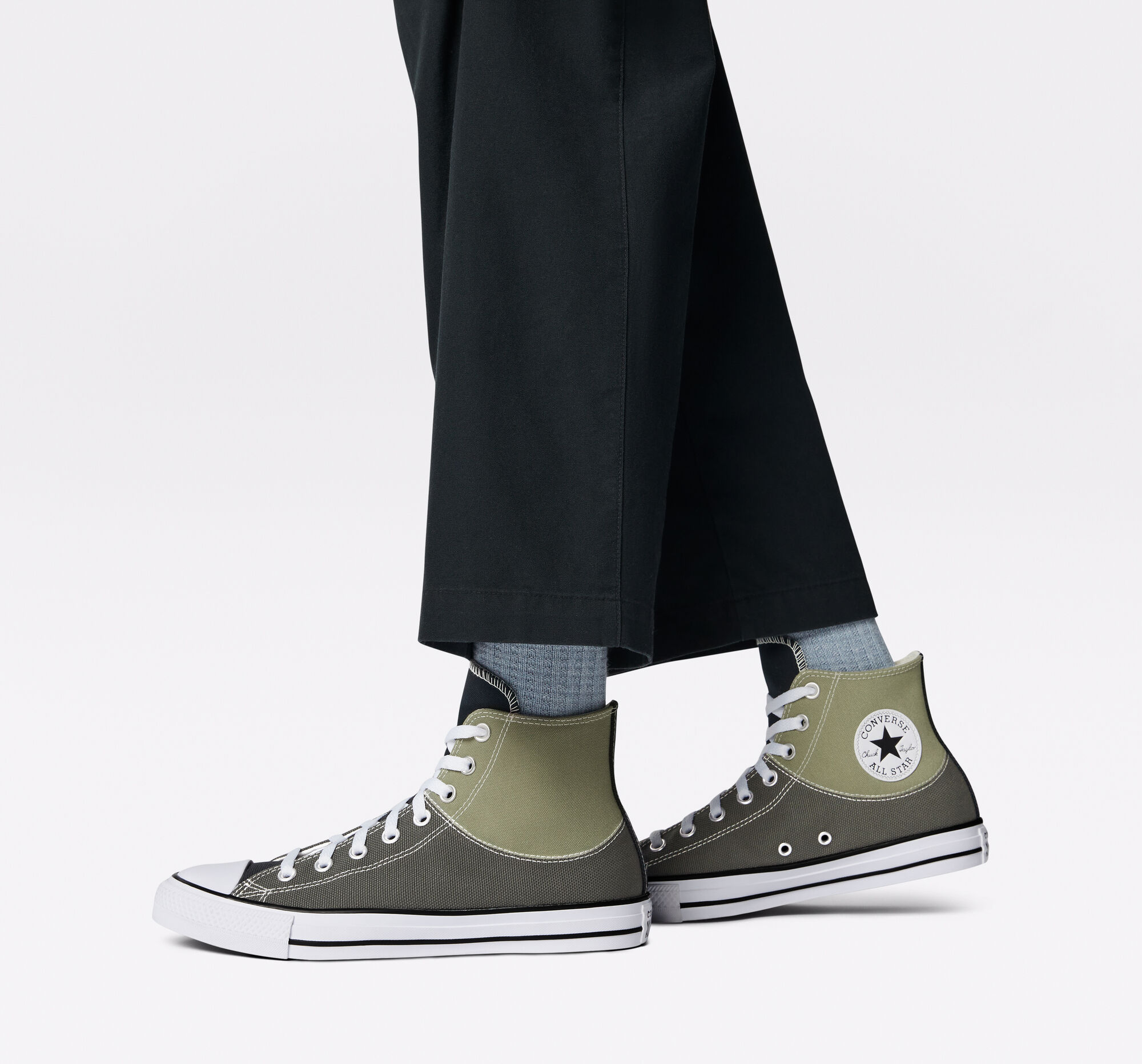 Chuck Taylor All Star Split Upper Hybrid Texture Unisex High-Top Shoe ...