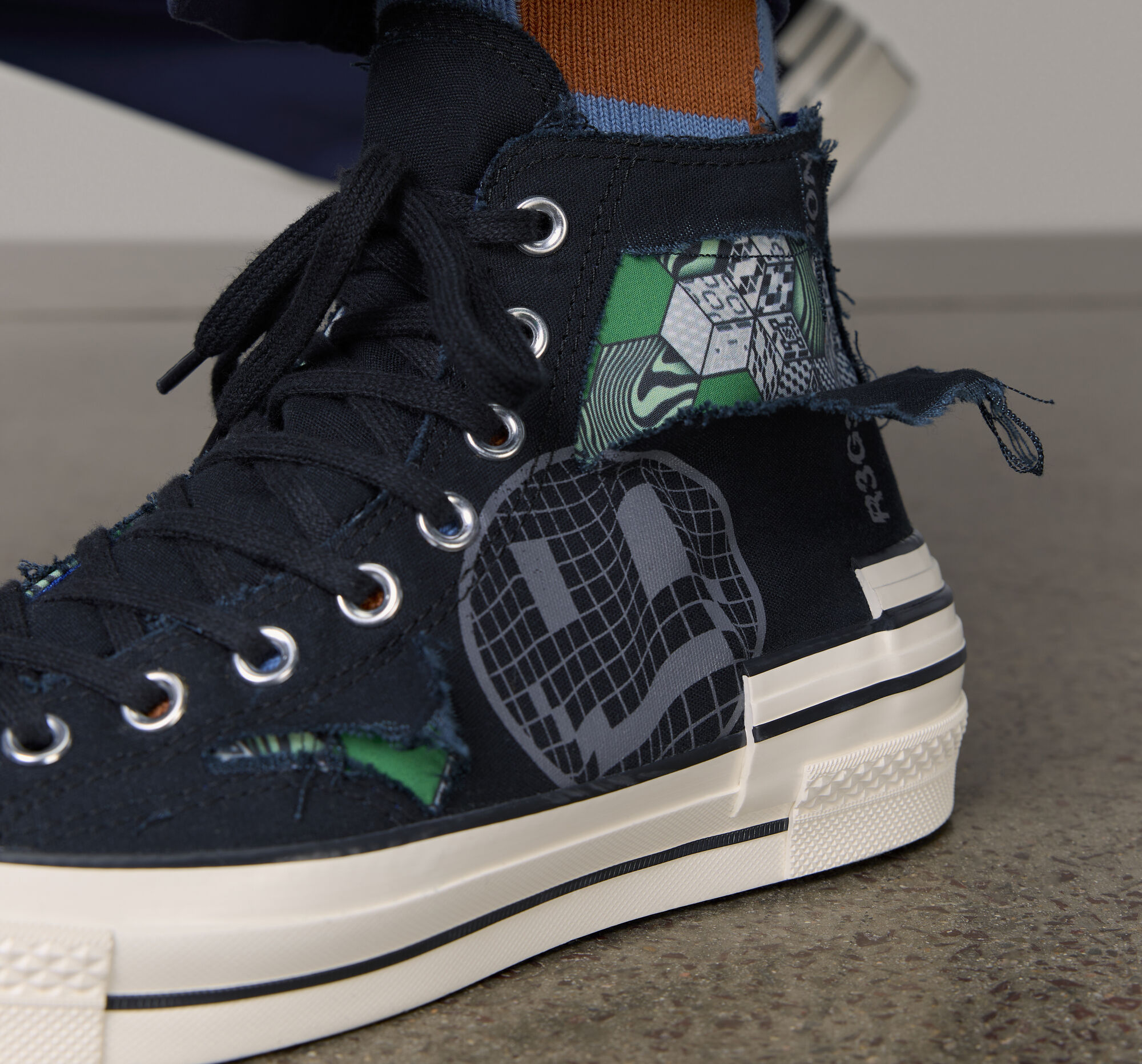 Chuck 70 Hacked Heel Tear Away Unisex High-Top Shoe. Converse.com