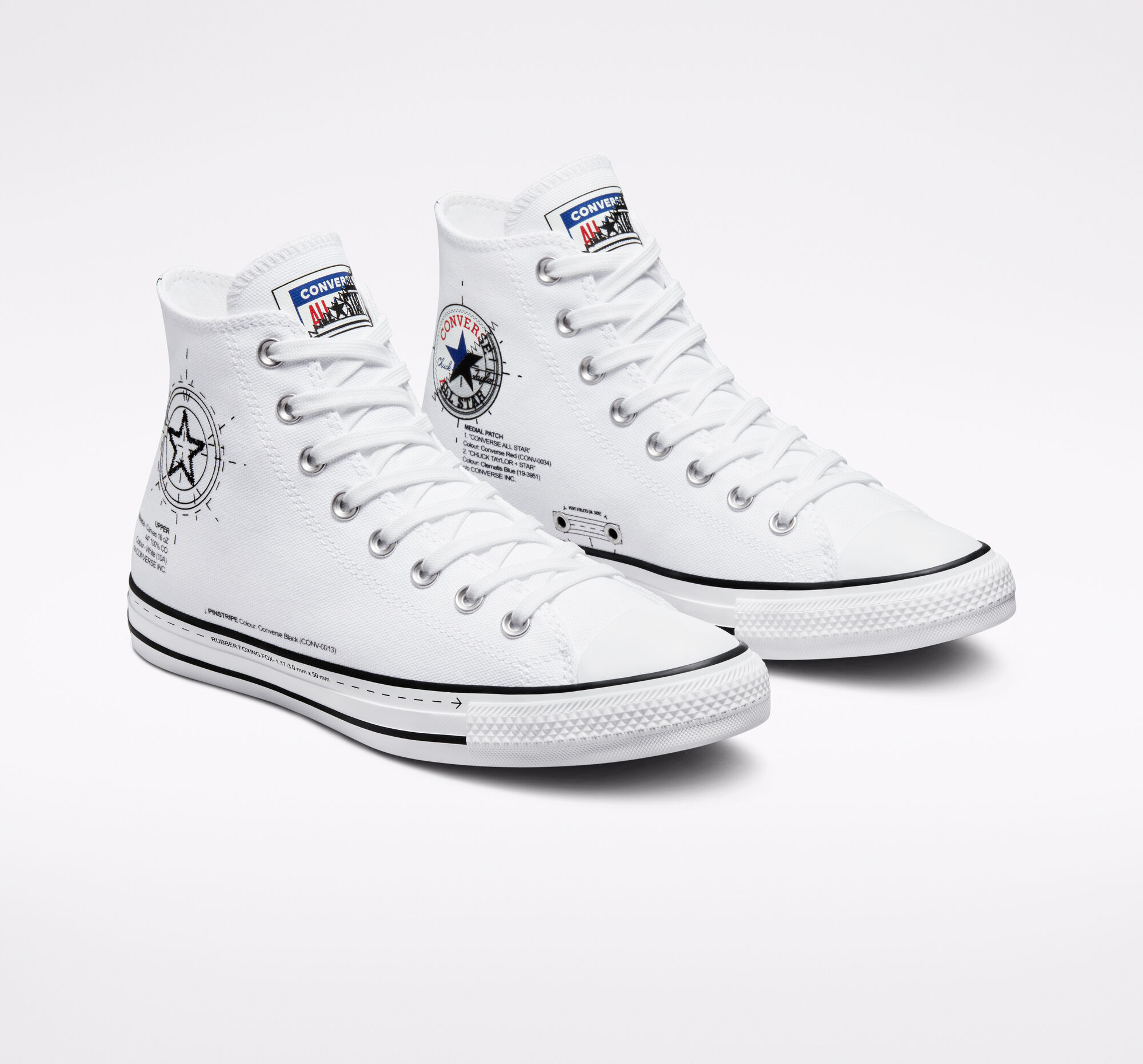 Chuck Taylor All Star Blueprint Unisex High-Top Shoe. Converse.com