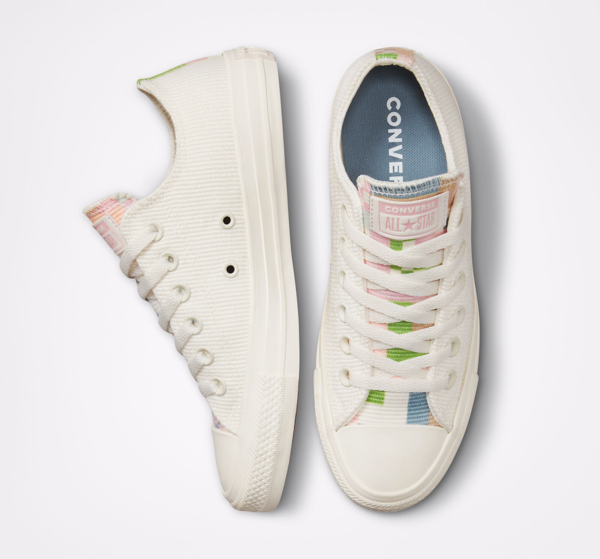 Chuck Taylor All Star Crafted Abstract Stripes Women's Low-Top Shoe ...